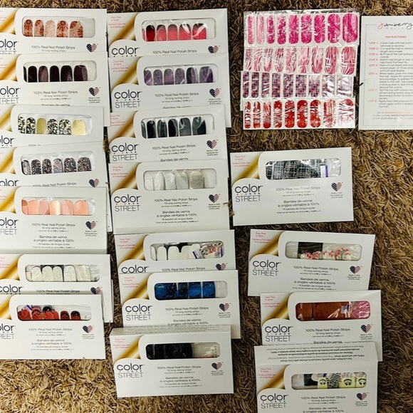 Color Street | Other | Colorstreet Nail Polish Strips | Poshmark